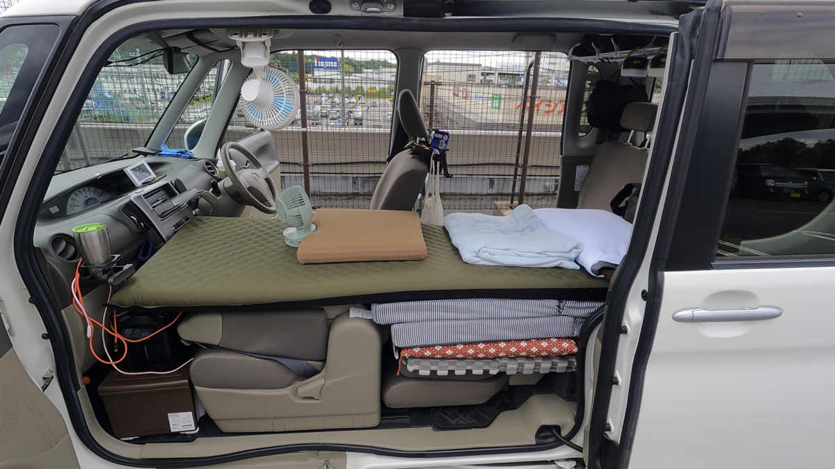 タントの車中泊は段差を解消できるニトリのマットがおすすめな話 | フォトロマ